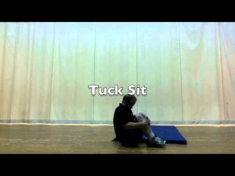 Gymnastics- Tuck Sit - YouTube