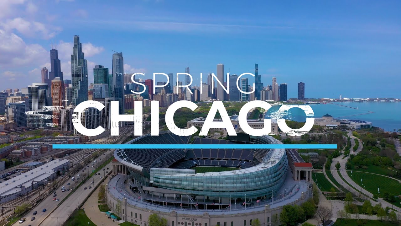 Chicago spring | 4K drone footage - YouTube