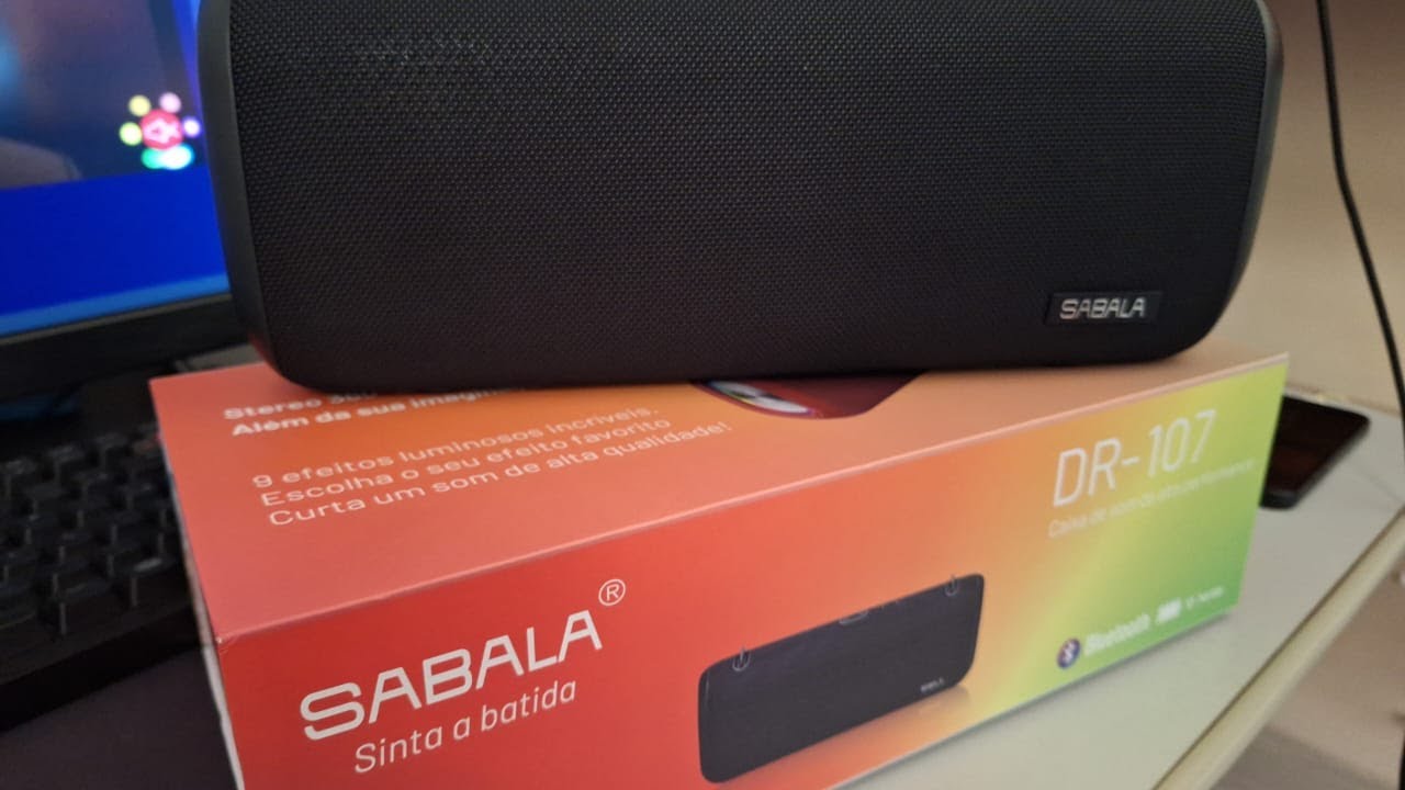 Teste na Caixa SABALA DR-107 - YouTube
