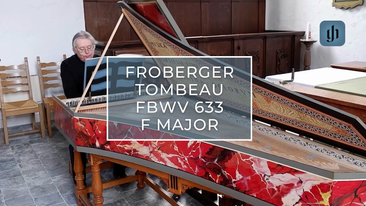 Froberger, "Tombeau FbWV 633 F major", performed by Pieter Dirksen ...