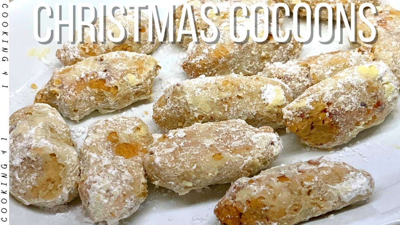 WEDDING COOKIES AKA COCOONS - YouTube