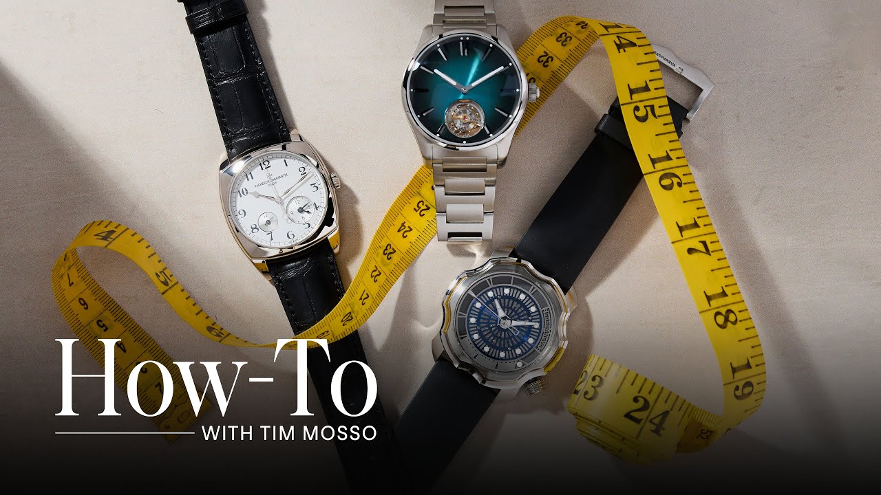 How-To Fit Your Watch: Examples from Audemars Piguet, Omega, IWC - YouTube