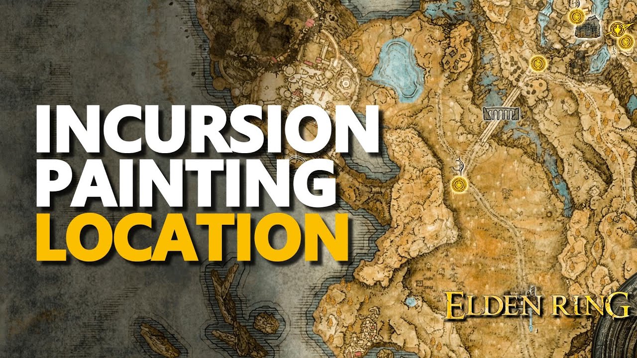 Incursion Painting Location Elden Ring DLC - YouTube