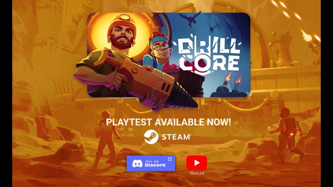 Let's Play Drill Core (demo) - YouTube