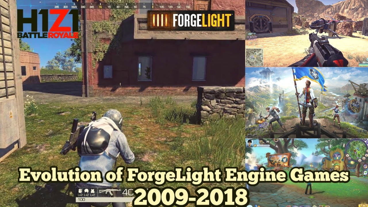 Evolution of ForgeLight Engine Games 2009-2018 - YouTube