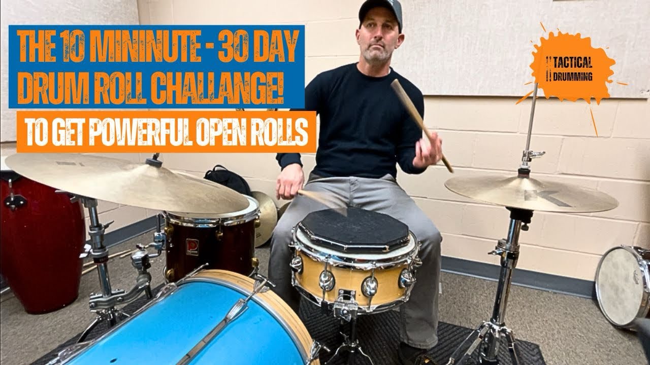Want Powerful Open Drum Rolls? Take the 10 Minute/30 Day Drum Roll ...