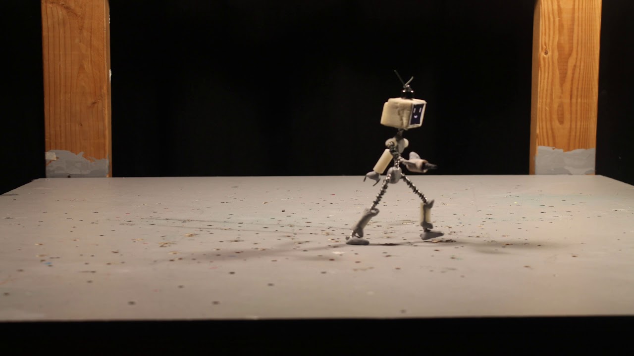 Puppet walk cycle - YouTube