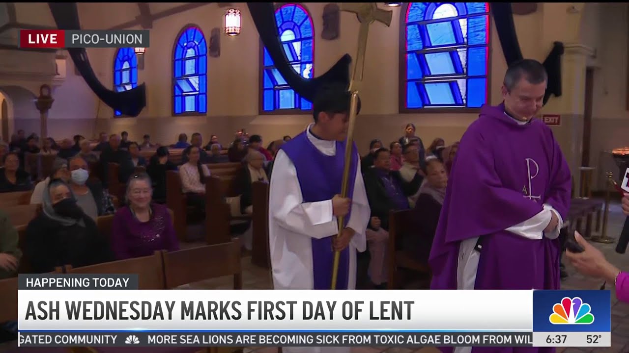 Ash Wednesday marks first day of Lent - YouTube