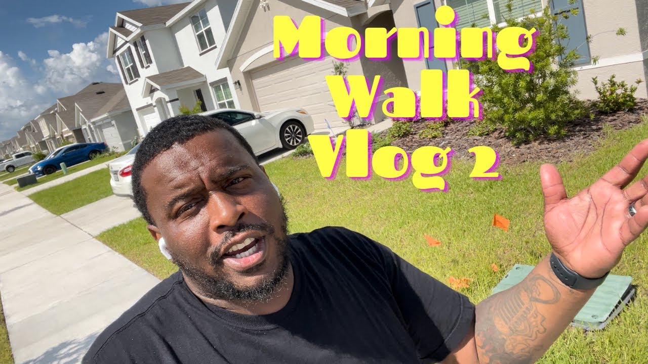 Morning Walk Vlog 2......Don't be an enabler! - YouTube