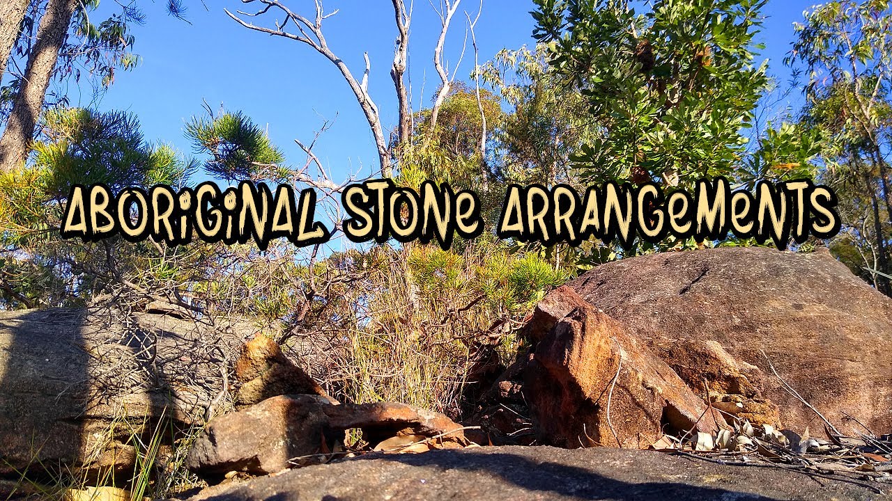 Two Nice Aboriginal Stone Arrangements - Cattai NSW - YouTube