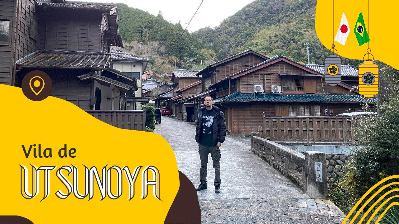 O que fazer em Shizuoka: Túnel e Vila histórica de Utsunoya - YouTube