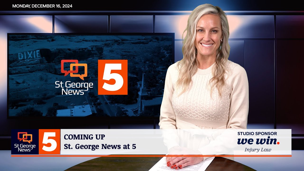 St. George News at 5: 12-16-2024 - YouTube