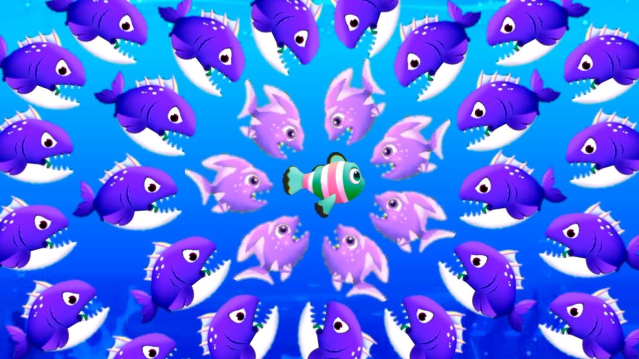 Fishdom New Update Ads Mini Games / Fish Evolution Games - Fish monster Part 171 Gameplay - YouTube