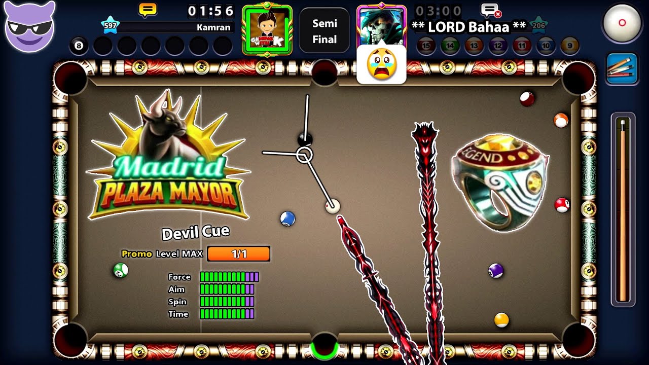 8 Ball Pool - LORD Bahaa is Back? Madrid Plaza Mayor Tournament with ...
