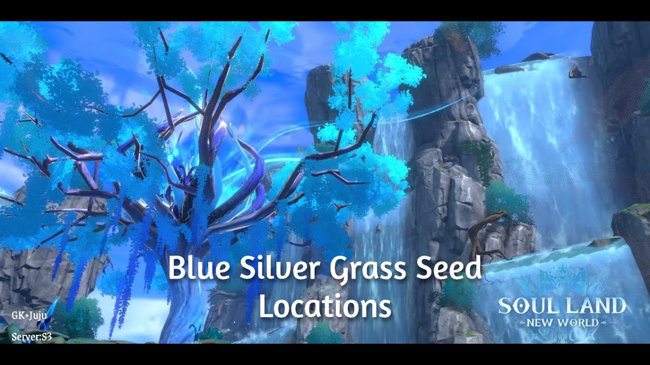 Blue Silver Grass Seed Locations || Soul Land: New World - YouTube