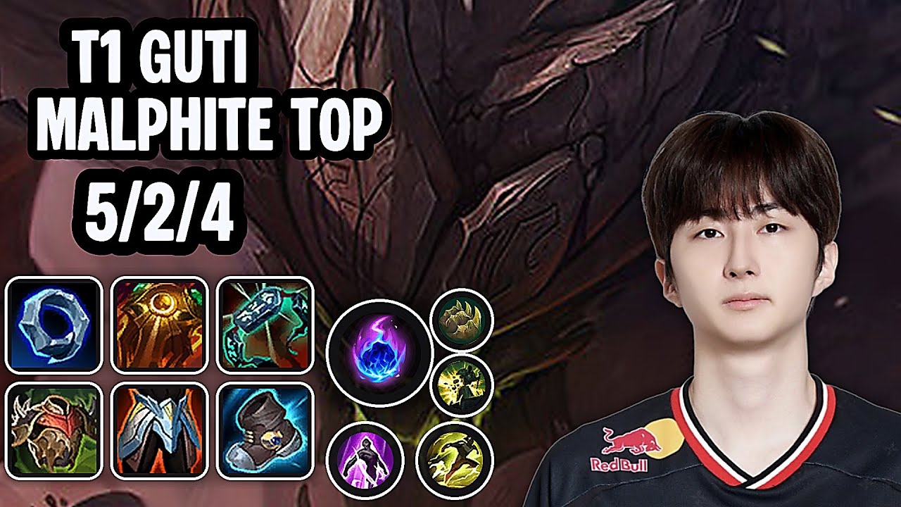 T1 Guti Malphite Top SoloQ Replay 20251112 - YouTube