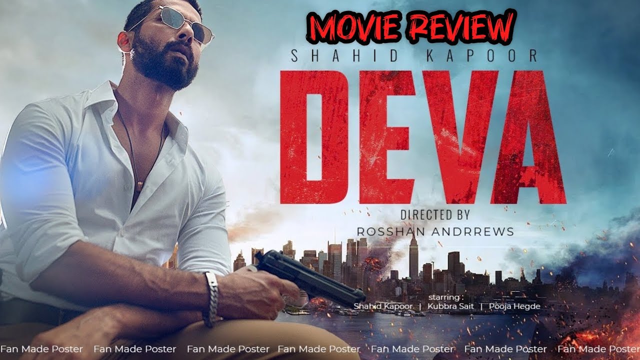 DEVA Teaser Review: Shahid Kapoor & Pooja Hegde Shine | YRF Movie 2025 ...
