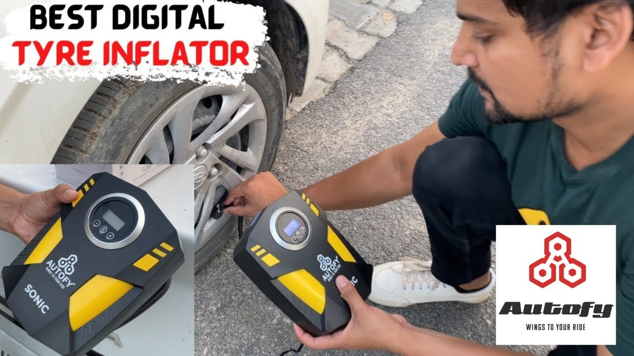 Best Car Tyre Inflator | Autofy Sonic | Affordable & Powerful | Review ...