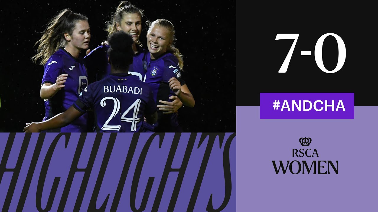 HIGHLIGHTS: RSCA Women - Charleroi | 2022-2023 - YouTube