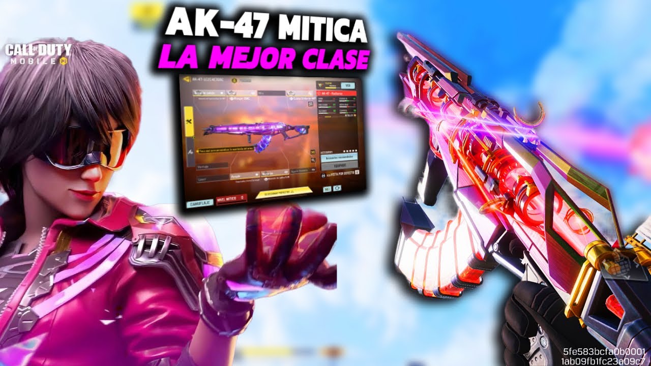 ! SÚPER CADENCIA ! CON LA MEJOR CLASE DE AK-47 MITICA en COD MOBILE ...