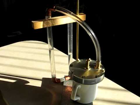 Liquid Piston Ringbom Stirling Engine - YouTube