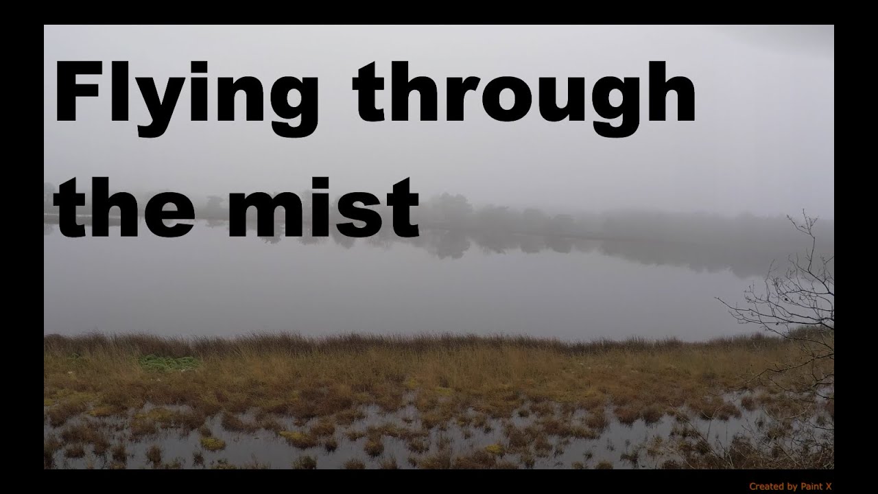 Ehang Ghost Drone - flying through the mist test footage 1080p - YouTube