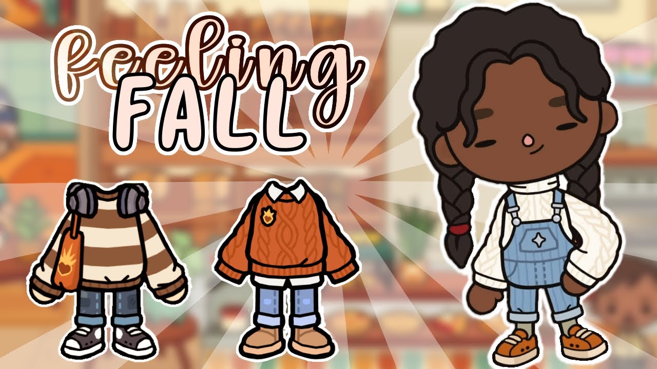NEW feeling fall style pack 🍁 | toca life world | review - YouTube
