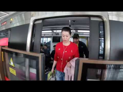 Beijing Subway Line #5 北京地铁5号线 Subway Video #1 - YouTube
