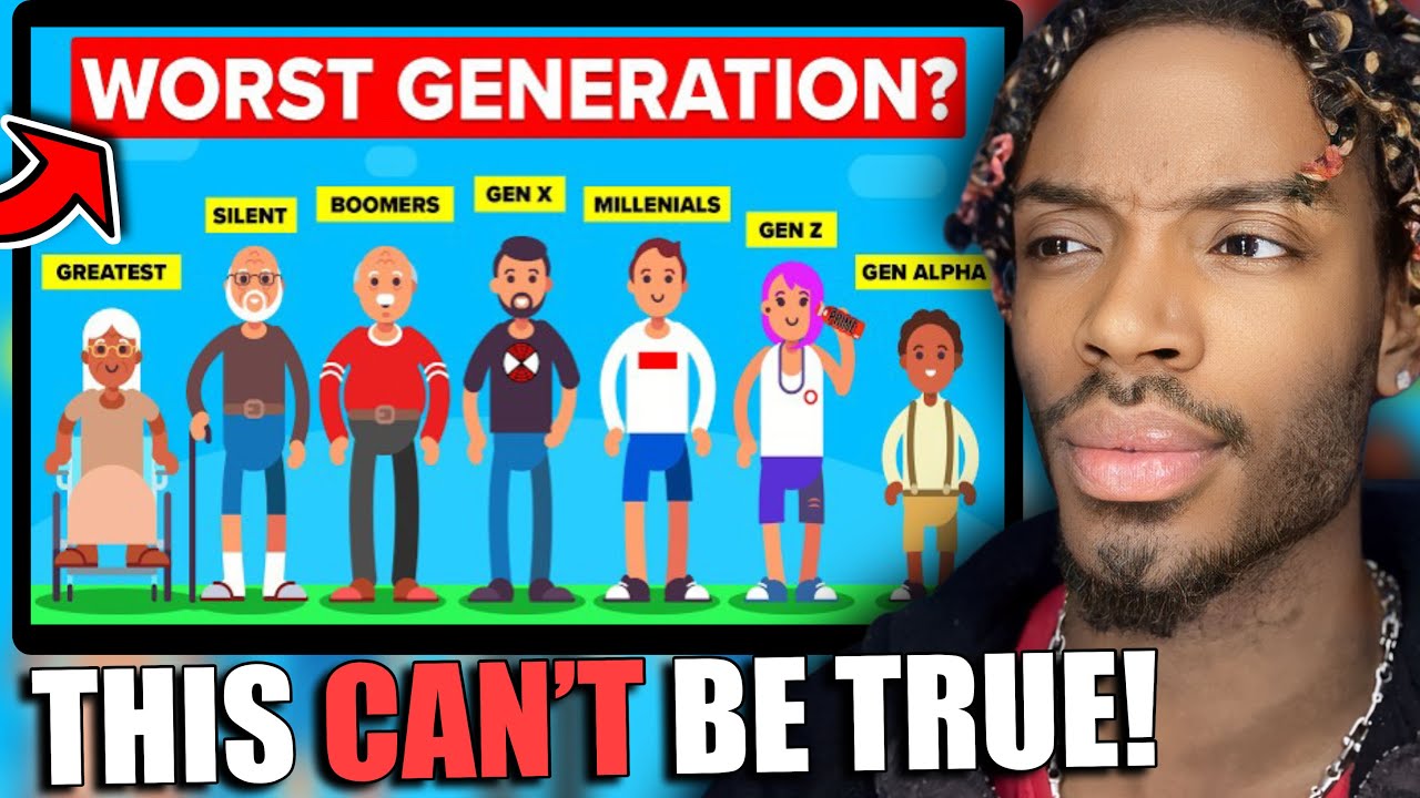 GEN Z Kid Reacts EVERY GENERATION EXPLAINED IN 10MINS (Do you Agree!?) - YouTube