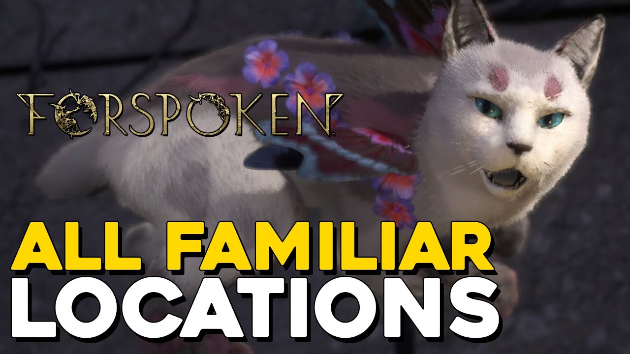 Forspoken All Familiar Locations (Cat Person Trophy Guide) - YouTube