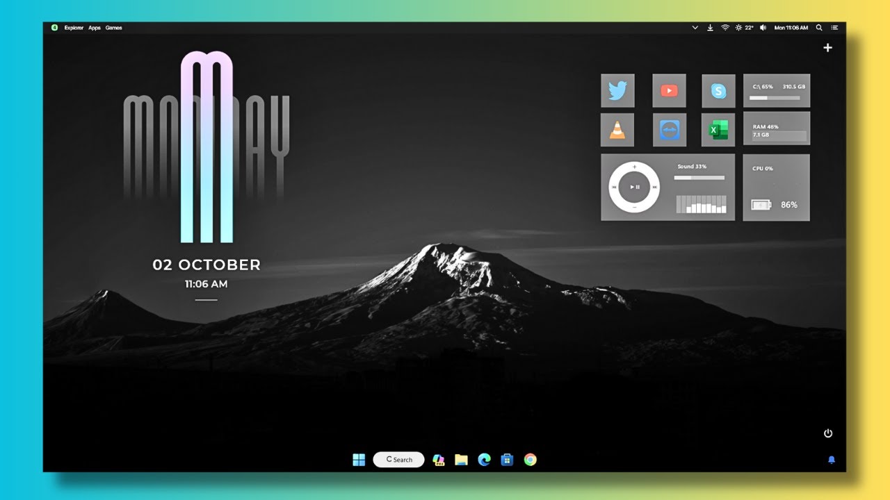 How To Make Windows 11 Look Cool - YouTube