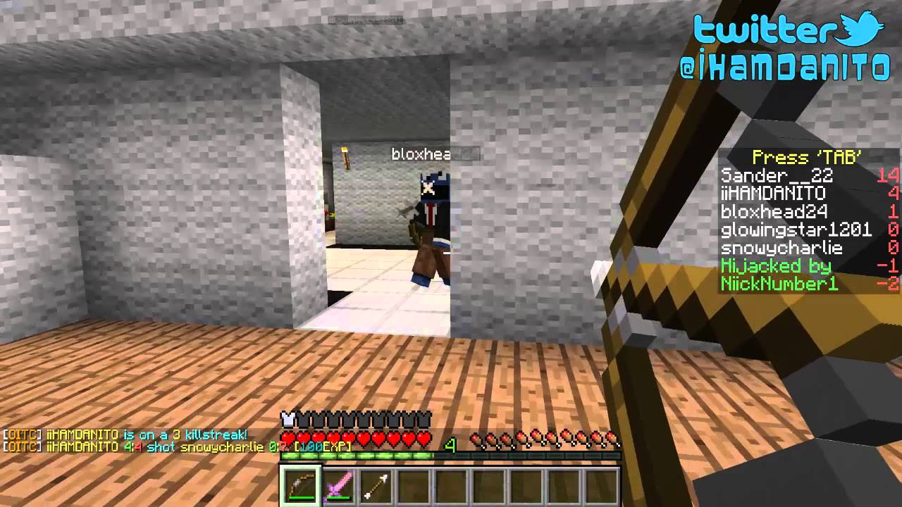 دعس الزلايب #1 | MineCraft OITC - YouTube