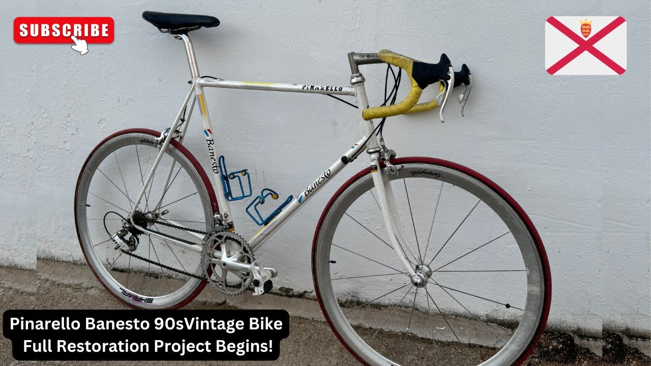 Pinarello Banesto 90s Vintage Bike - Full Restoration Project Begins!🔥 ...