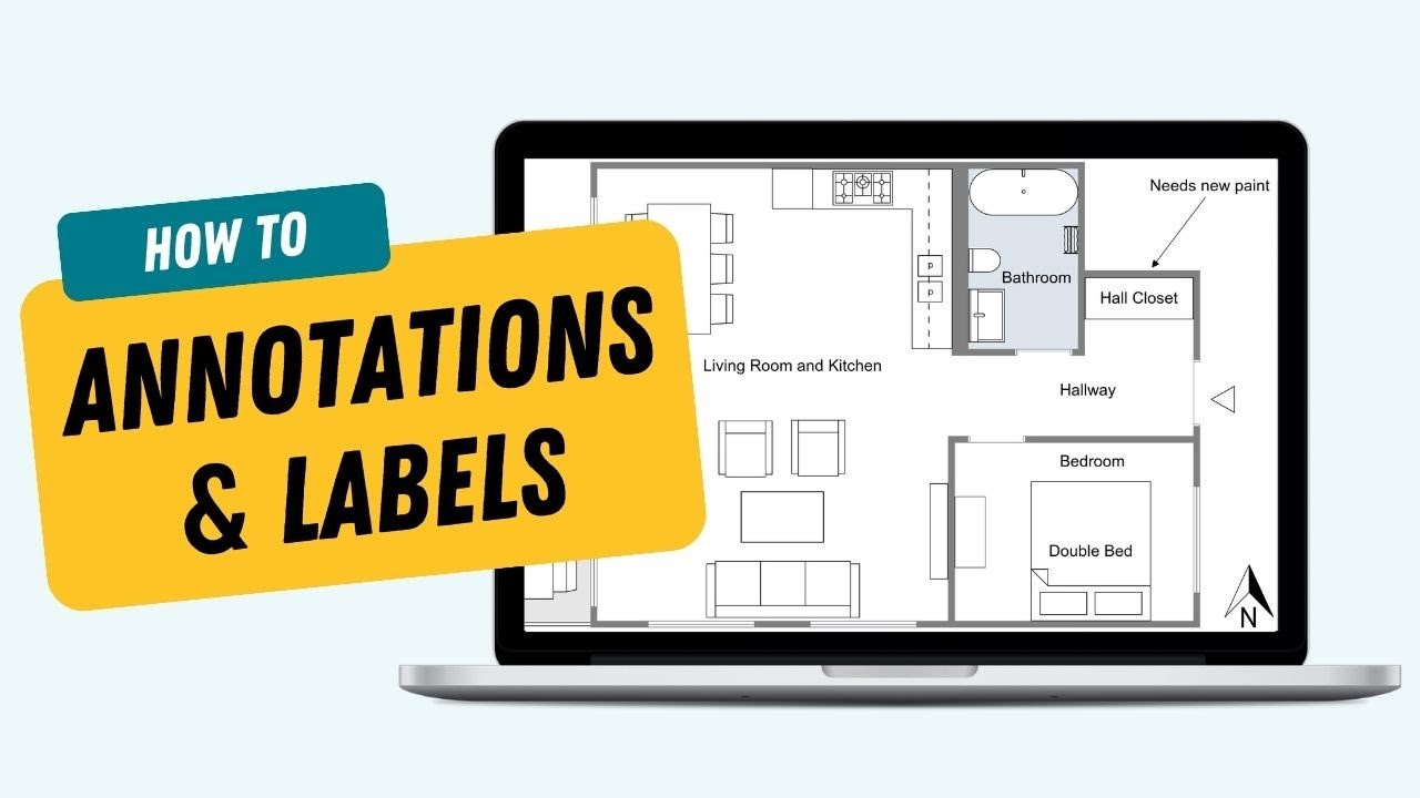 Add Annotations and Labels to Floor Plans - RoomSketcher App - YouTube