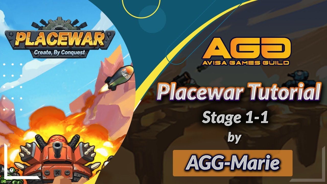 Place War (stage 1-1) | Avisa Games Guild | Play2Earn | NFT Games - YouTube