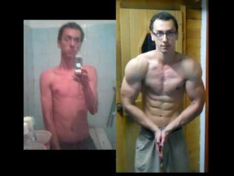 Bodybuilding body transformation - natural progress - YouTube