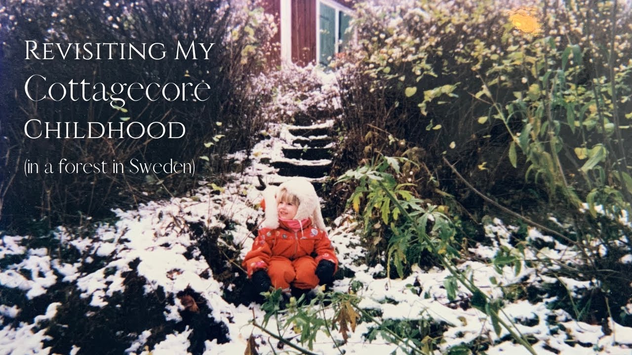 My Childhood in a Swedish Cottage in the Forest / Cottagecore Childhood ...