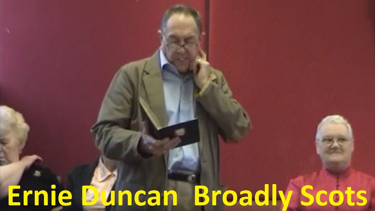 Ernie Duncan 'Ode to the Over 80's' - YouTube