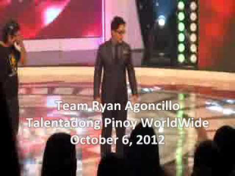Ryan Agoncillo Offcam @ Talentadong Pinoy WorldWide - YouTube