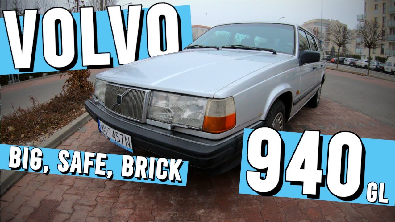 VOLVO 940 2.3 8v Red Block (1992) | a big, SAFE BRICK from SWEDEN | #30 ...