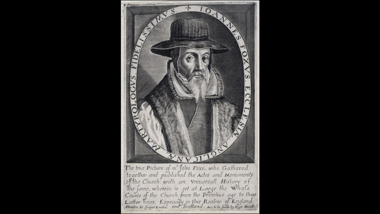 The Acts and Monuments by John Foxe dated 1583 - Foxes Book of Martyrs ...