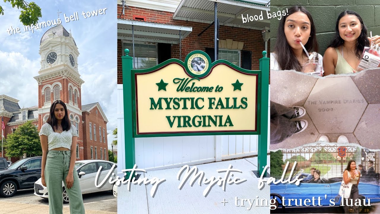 VLOG: touring the VAMPIRE DIARIES filming locations + trying the ...