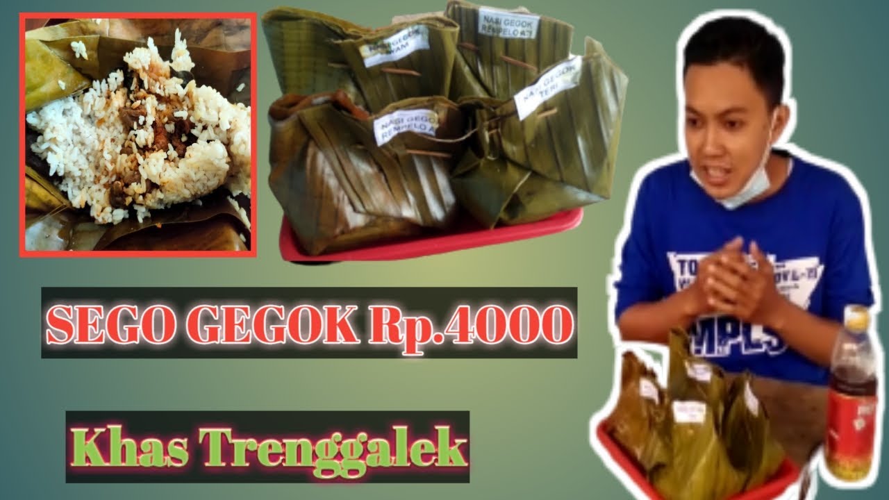 Sego GEGOK🤗🤗 makanan khas trenggalek - YouTube