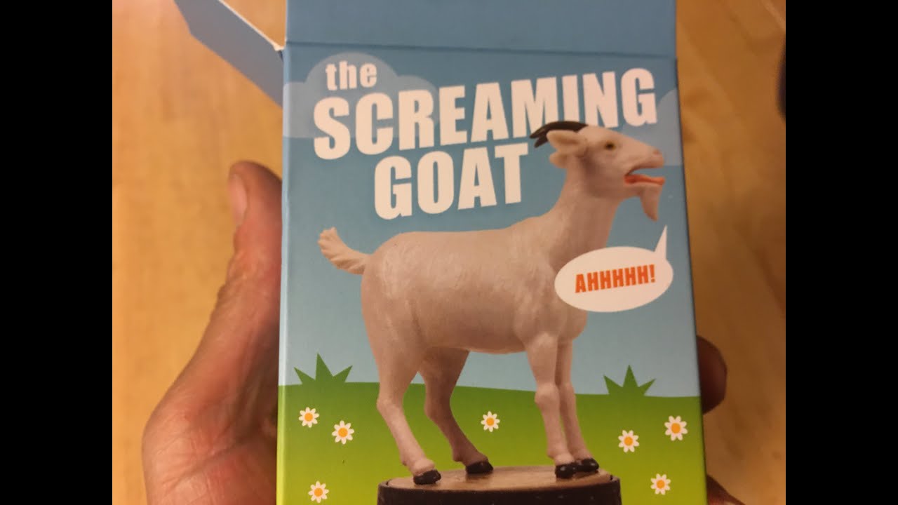 The Screaming Goat ornament Book & Figure Paperback April 5 2016 (07-26 ...