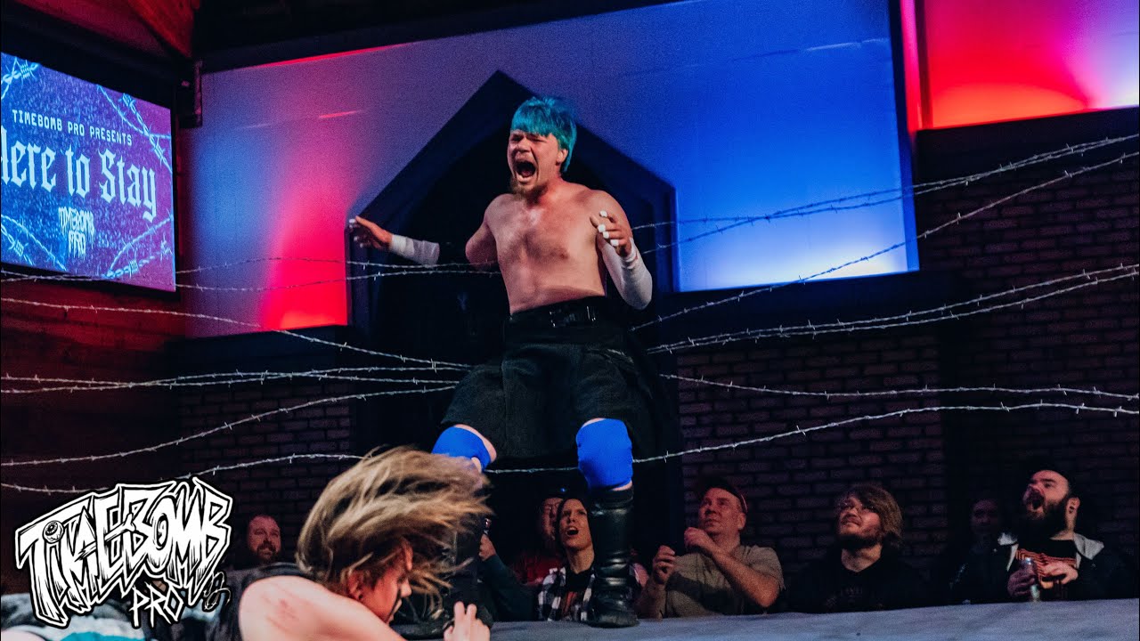 FREE MATCH: (NO ROPES BARBED WIRE) Badger Briggs vs. Damon Spriggle ...