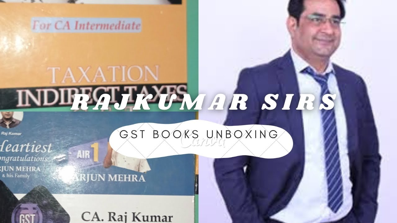 Rajkumar sir books 📚 unboxing ca intermediate @carajkumarofficial - YouTube