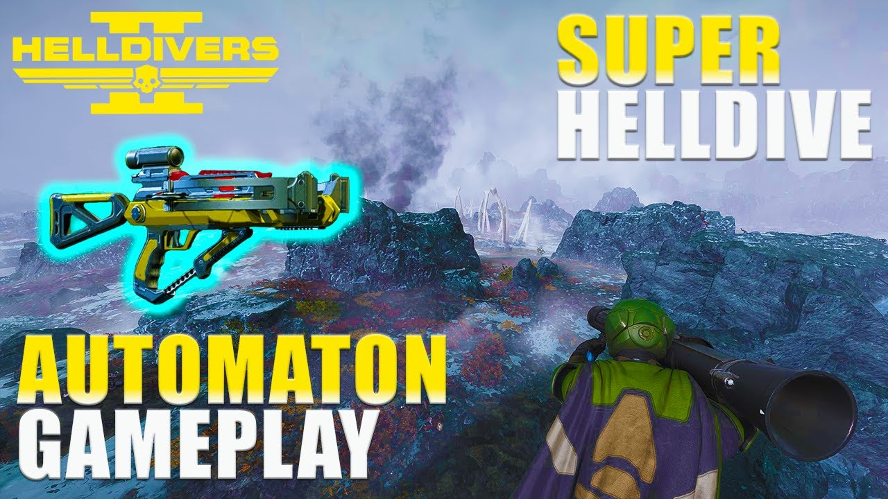 Helldivers 2 - This Automaton Loadout Is *AMAZING* (Super Helldive) (No Comms) (All Clear) - YouTube
