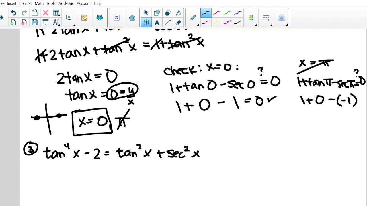 Pre Calc A Unit 13: Conditional Trig Equations Day 3 Notes - YouTube