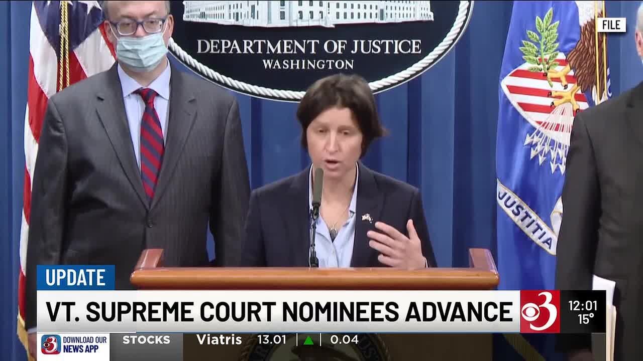 Vermont Supreme Court nominees advance to Senate vote - YouTube