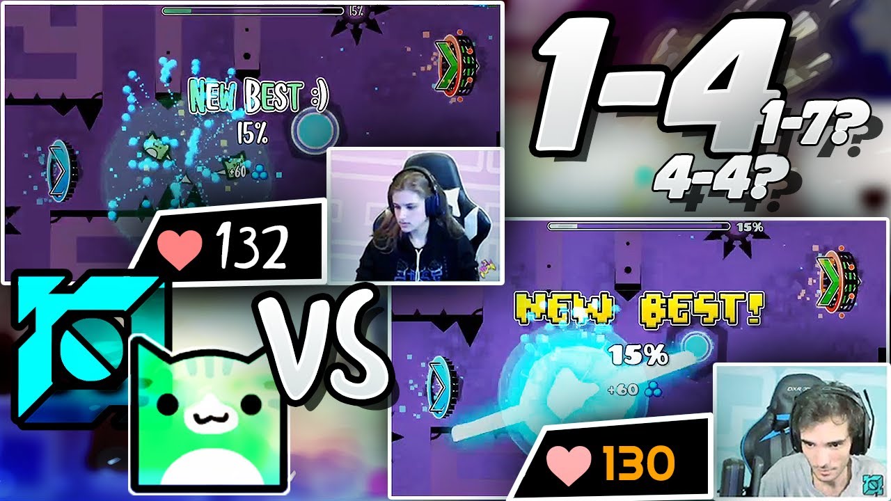 LA FINAL DE GUITAR VS JUNI EN GEOMETRY DASH - YouTube
